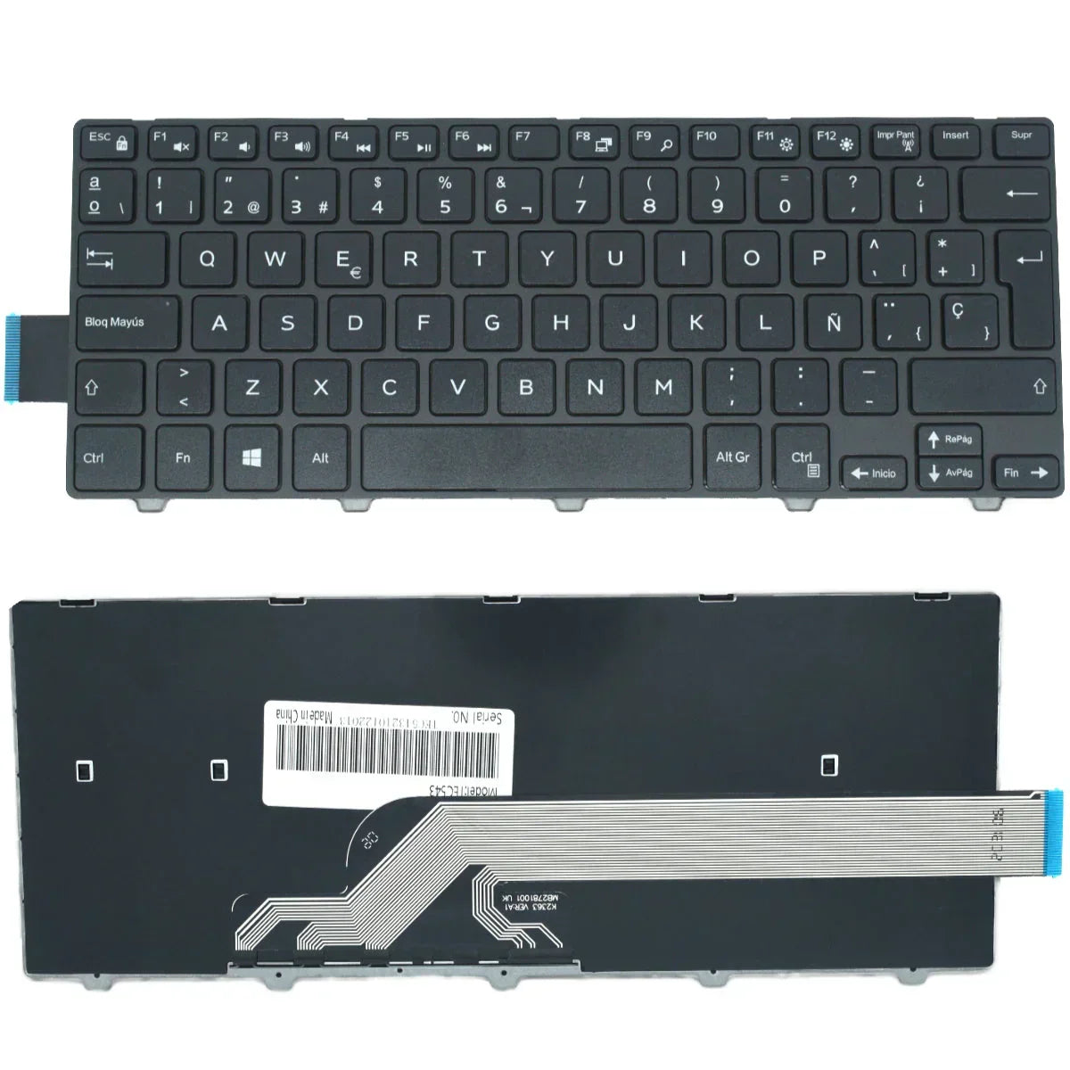 Teclado (SP) Dell Inspiron 14 3000 14 5442 | Envío Express – FixOEM ...